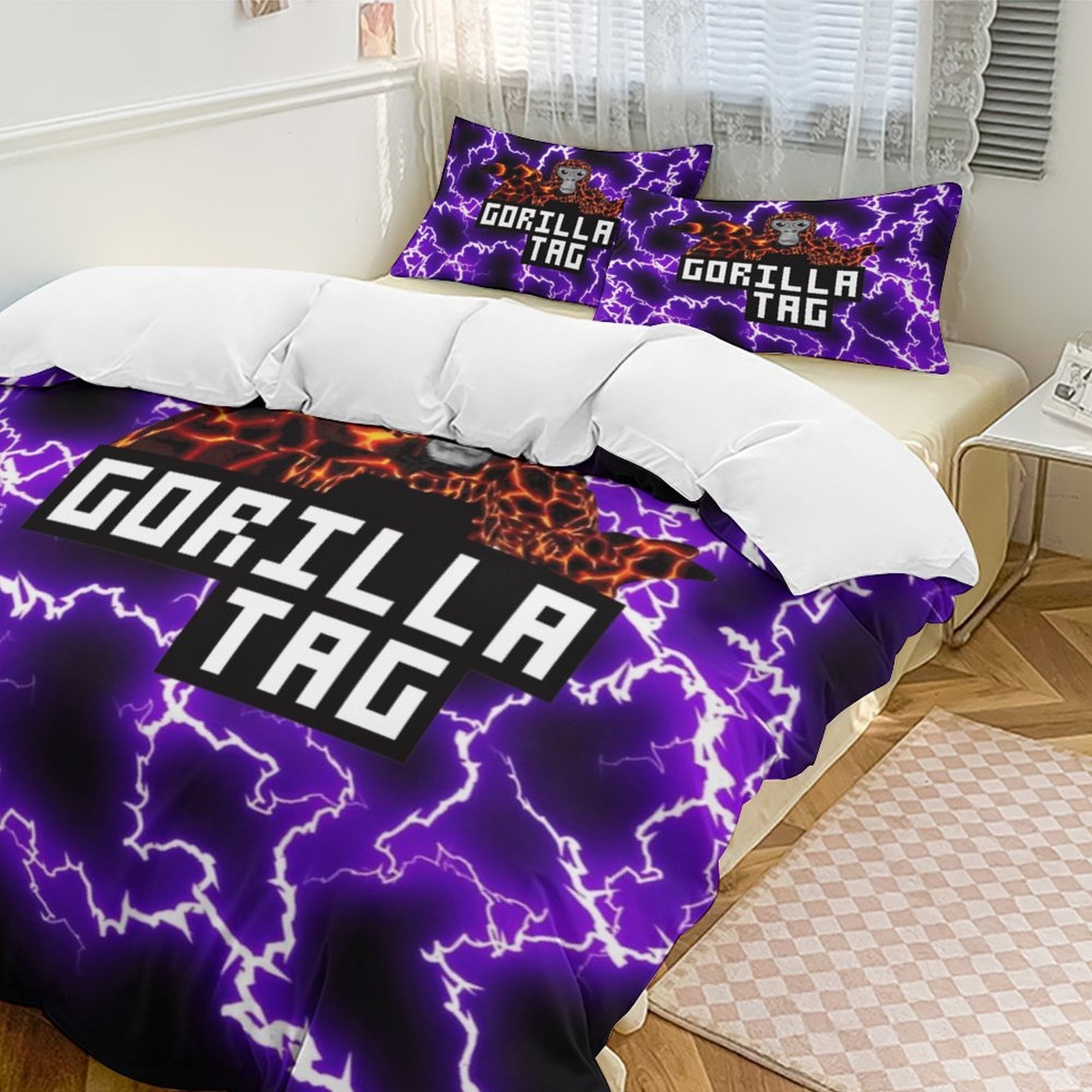 Game Gorilla Tag 3-Piece Bedding Set Soft Warm And Comfortable Bed Set ...