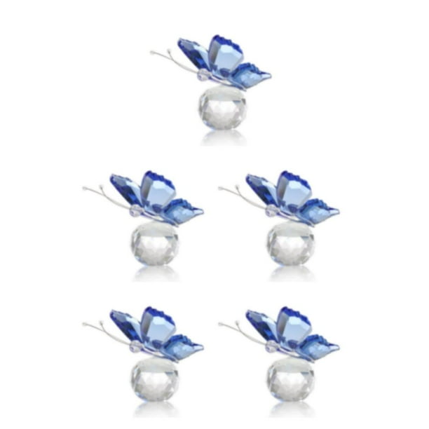 Transemion Exquisite Crystal Glass Flying Butterfly Gift For Loved Ones ...