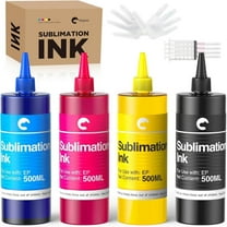 Hiipoo Sublimation Ink 500ML Compatible with Ecotank Printers ET-2400 ...