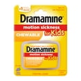 Dramamine Kids Chewable, Motion Sickness Relief, Grape Flavor, 8 Count ...