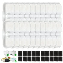 TSV 20pcs Cat Dog Water Fountain Filters, Pet Dispenser Sponges ...