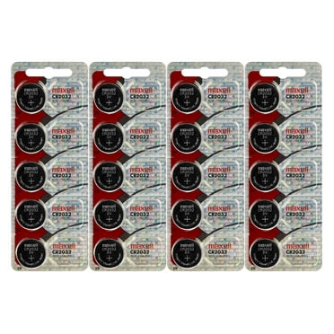 5 Pcs Maxell ML2032 2032 Lithium Rechargeable Coin Cell Battery 3V Japan - Walmart.com