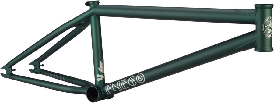 Flybikes Fuego 6 BMX Frame - 21" TT, Flat Dark Green - Walmart.com