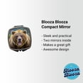 Angry Grizzly Bear Charging Travel Makeup Handbag Purse Small Pocket ...