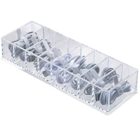 outdoorline Compartment Container Transparent 8-grid Storage Box ...