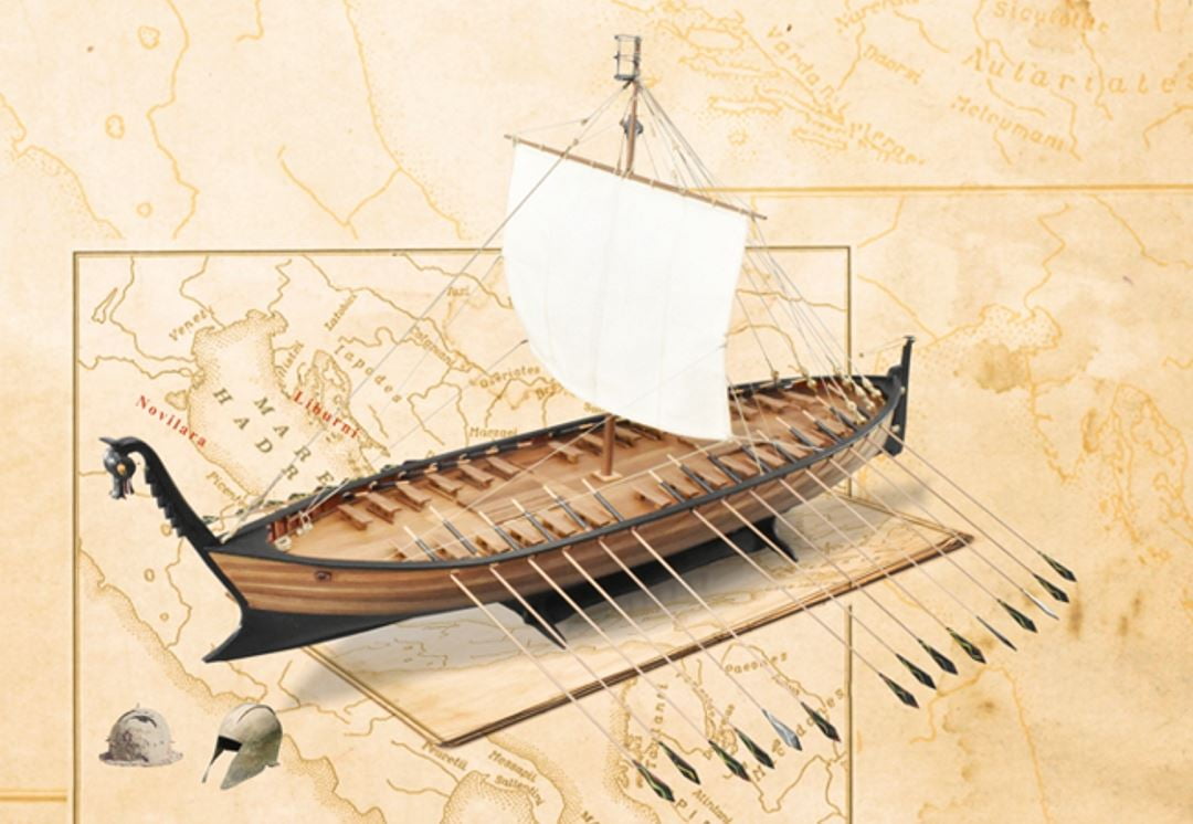 Maris Stella NOVILARA - Picenian and Liburnian ship 6oo BC 1:35 Scale ...