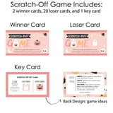 Big Dot of Happiness Pastel Halloween - Pink Pumpkin Party Game Scratch ...