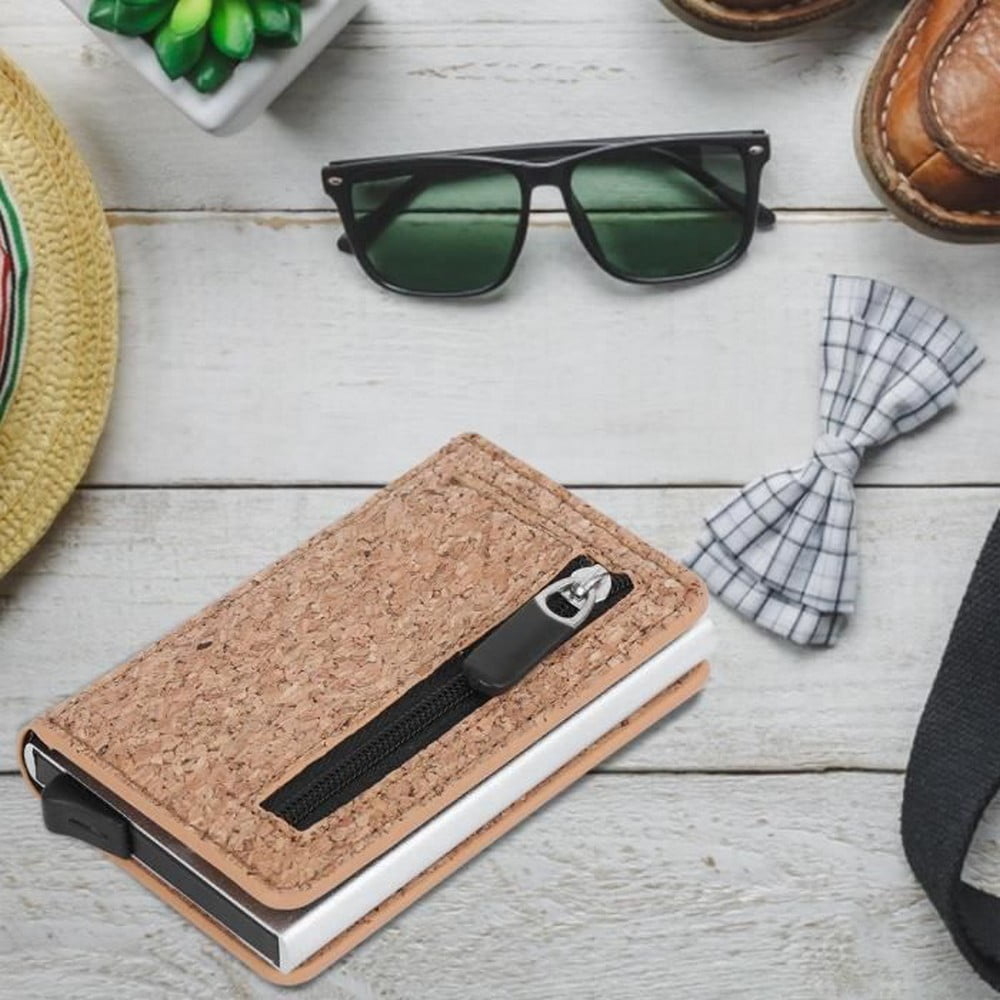 Rfid Wallet Card Bag Multifunctional Anti-Theft Portable Leather Rfid ...