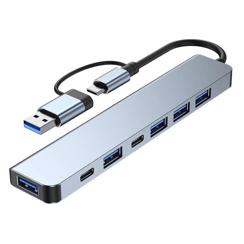 Multiport USB Hub 3.0, Multi USB Splitter 4 USB C, Port 3.0 2.0 Ports for PC Laptop Computer Hub ...