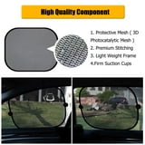 Ayamaya 5 Pack SUV Car Window Shades for Kids, UV Rays Protection for ...
