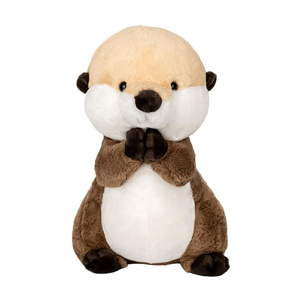 Plush Otter Stuffed Toys Otter Plush Toys Realistic Soft Plush Stuffed ...