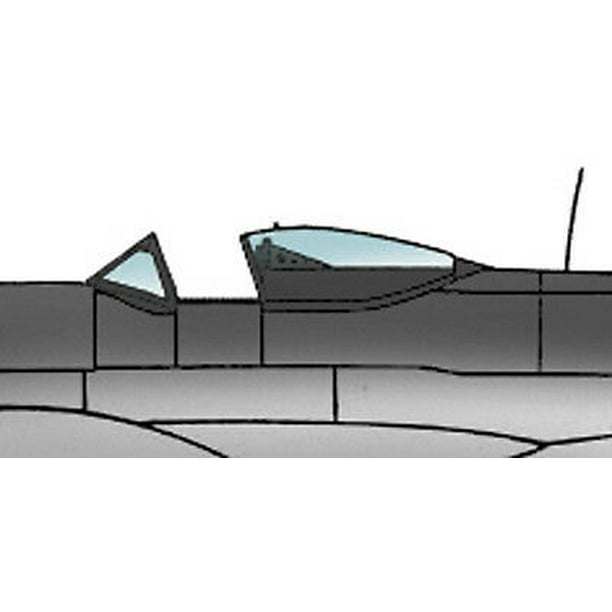 Spitfire Mk XVI, XIV Bubble Vacuform Canopy for Heller, Fujimi (1/72 ...
