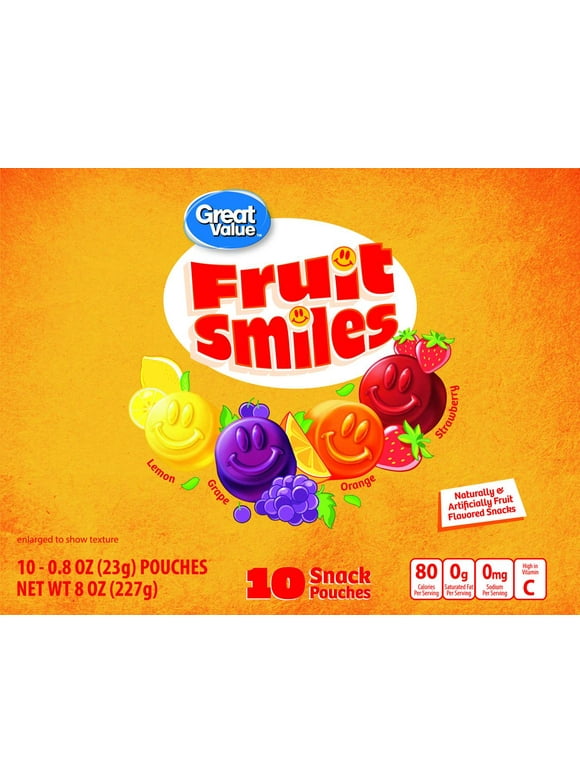 Great Value Fruit Snacks in Snacks, Cookies & Chips - Walmart.com