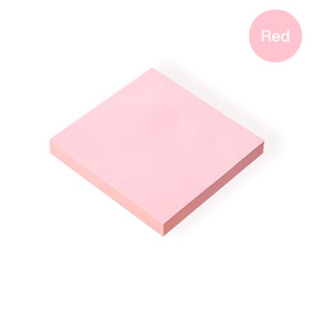 3 * 3 Inch Color Square Sticky Notes 100 Sheets Self-Stick Notepad Memo ...