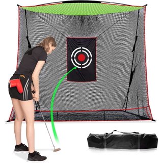 Golf Practice Net Hitting Net 10ft - Home Driving Range, Swing Training ...
