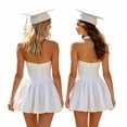 Afdoent Dresses For Women Graduation Season Sleeveless Bodycon Dress ...