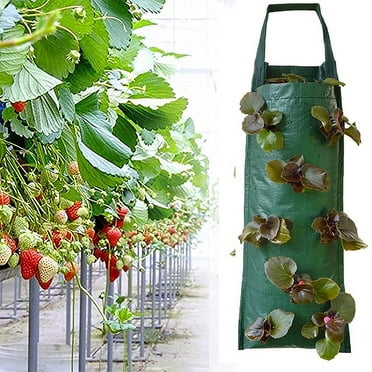 Hanging Grow bags Garden Grow Bag with 7 Pockets,Waterproof Wall ...