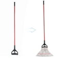 MATTHEW CLEANING Commercial Quick-Change Iron Mop Handle for Floor ...