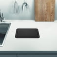 BESTYASH Countertop Rectangle Stainless Steel Trash Can Lid with Space ...