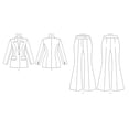 Vogue Sewing Pattern V1870 - Misses' Jacket and Pants, Size: B5 (8-10 ...