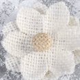 Alasum 10pcs Fake Flowers Wedding Decor Jute Burlap Flower Craft ...