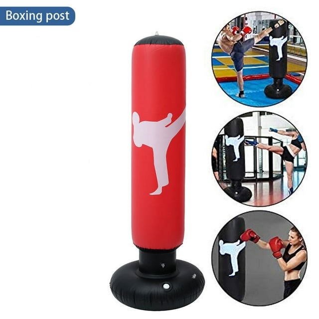Fyeme Boxing Punching Bag,Kids Punch Bag with Stand,Freestanding Boxing ...