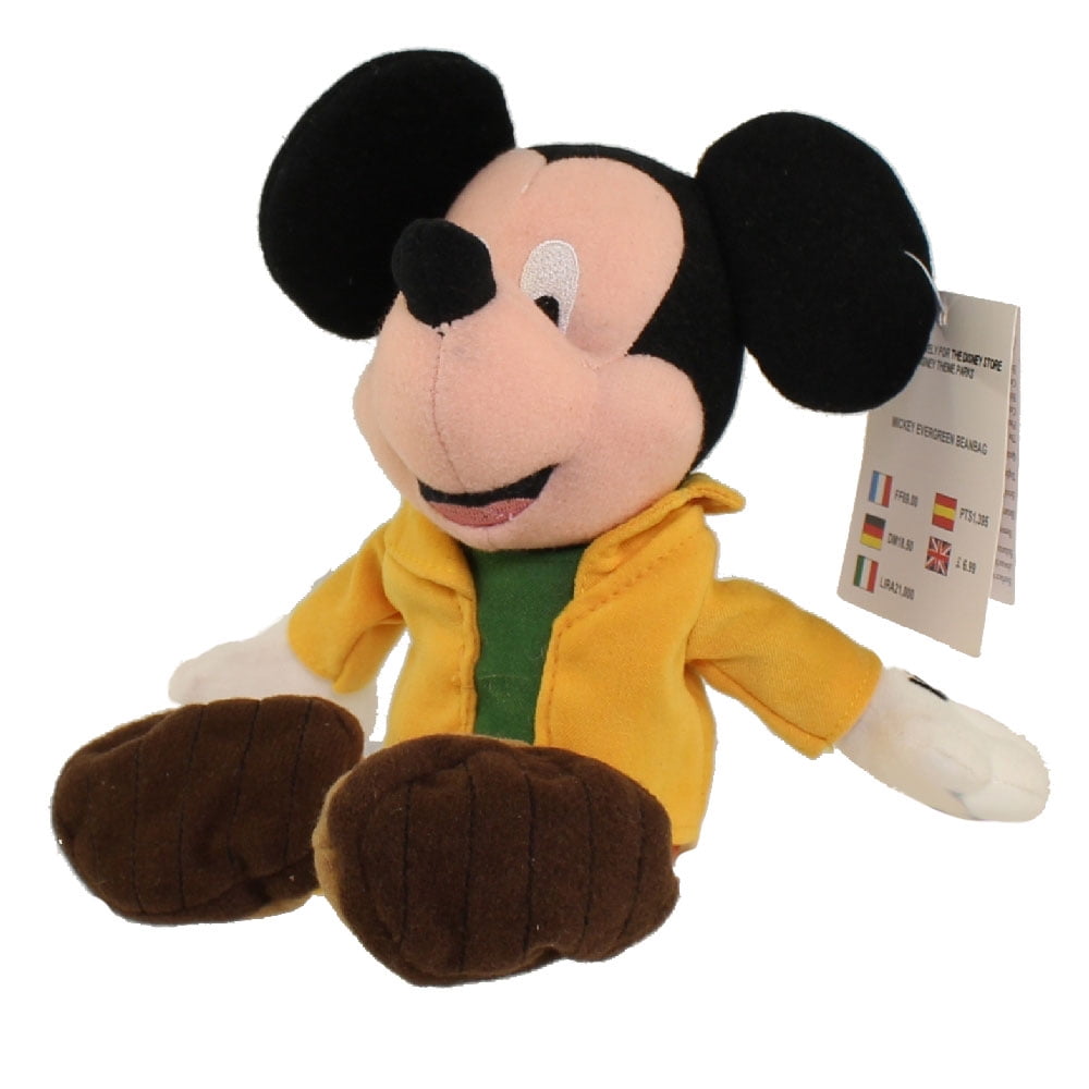Disney Bean Bag Plush - MICKEY EVERGREEN (Mickey Mouse)(9 inch ...