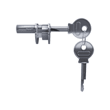 CRL D802CKA Chrome Keyed Alike Universal Plunger Lock - Walmart.com