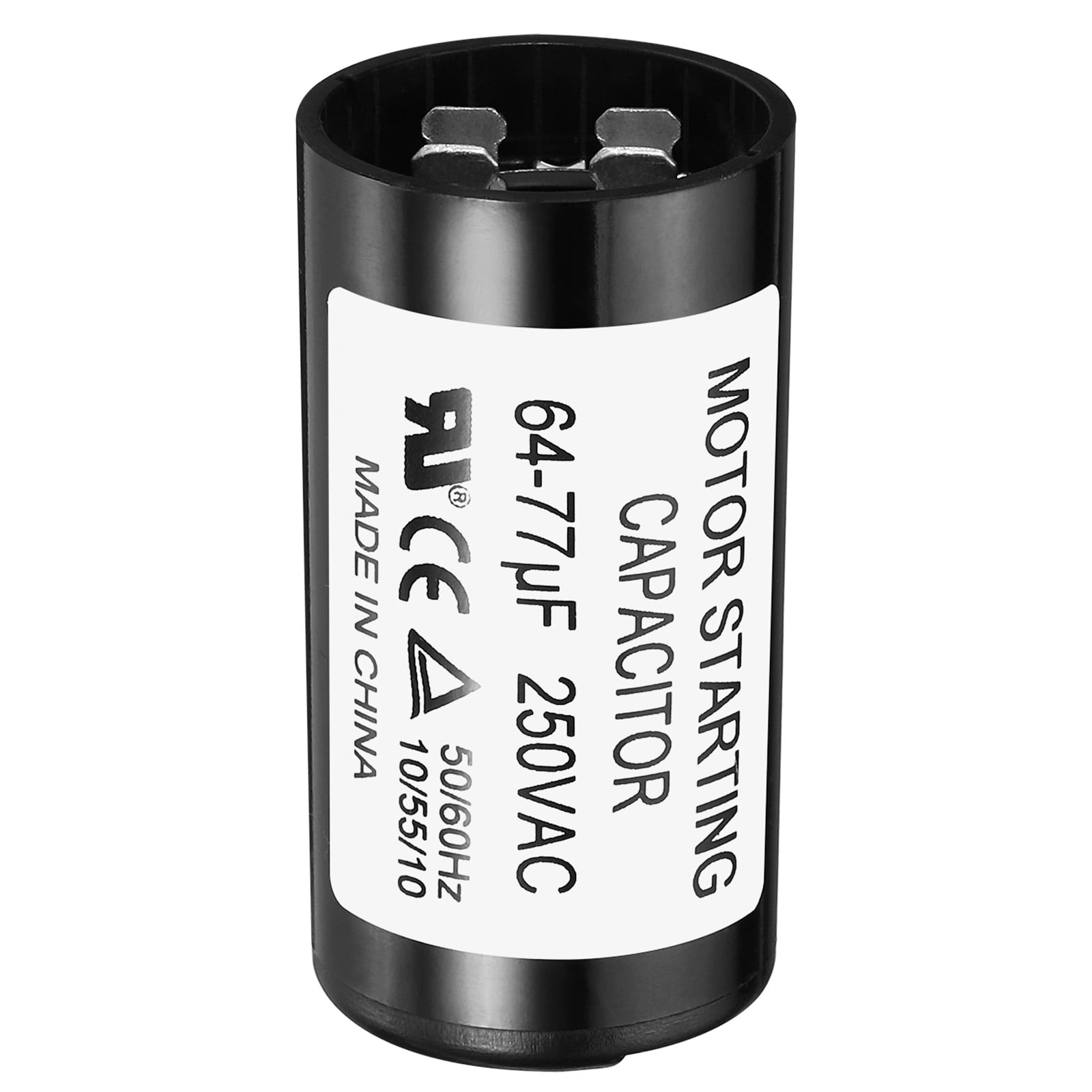 Uxcell Motor Start Capacitor 64-77uF/Mfd 250V 50/60Hz CD60 Run ...
