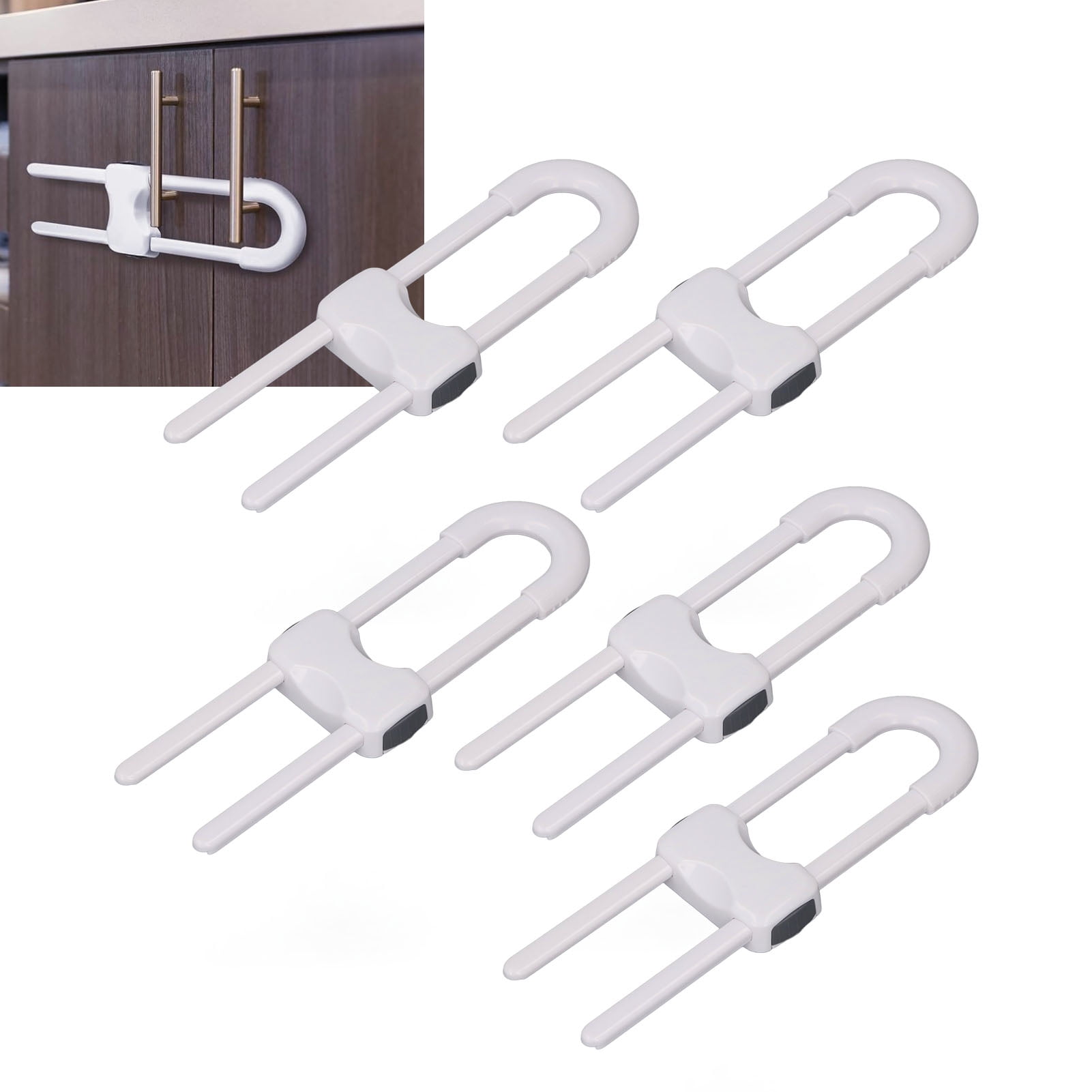 Click here for Estink 5pcs U Shaped Cabinet Child Safety Locks  B... prices