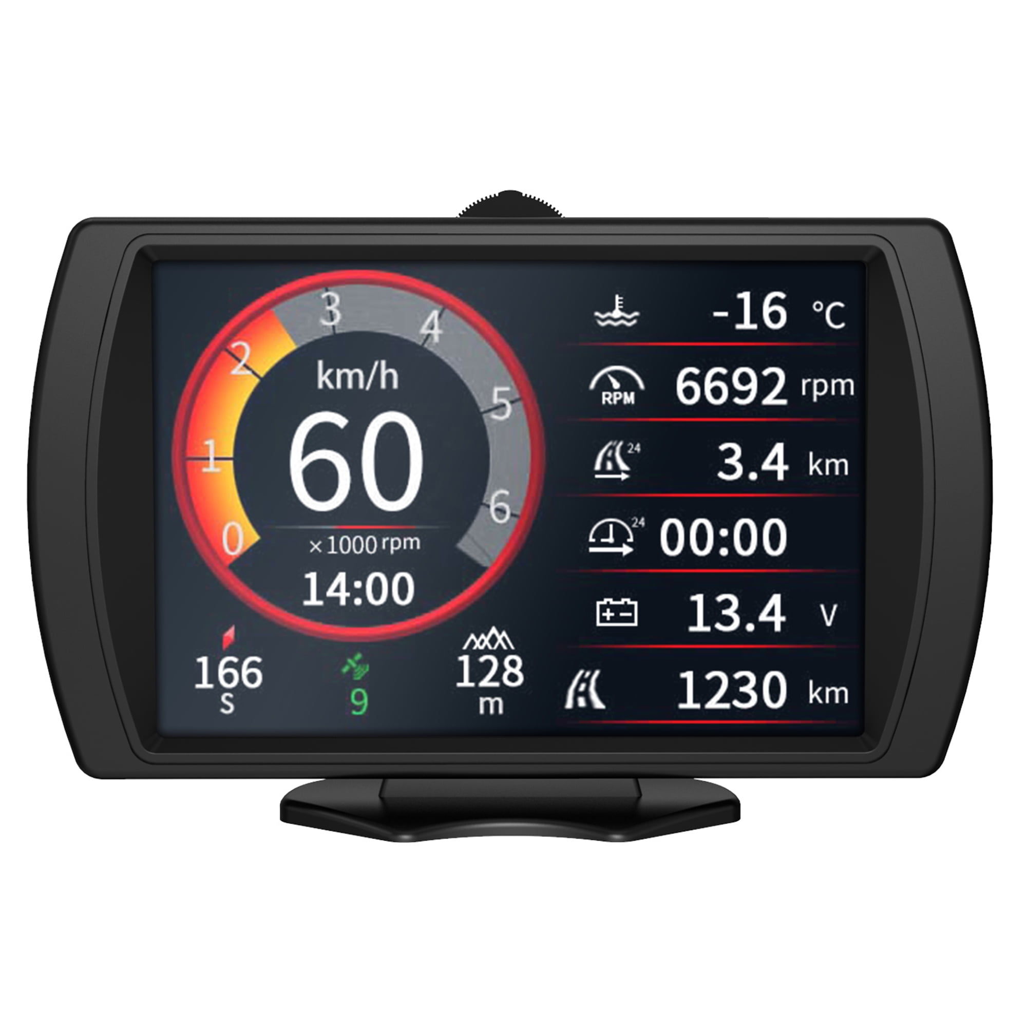 Mrcartool M90 Car GPS&OBD2 Speedometer HUD Intelligent Head-up Display ...