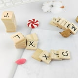 RONYOUNG 200PCS Scrabble Tiles, Wooden Letter Tiles, A-Z Capital ...