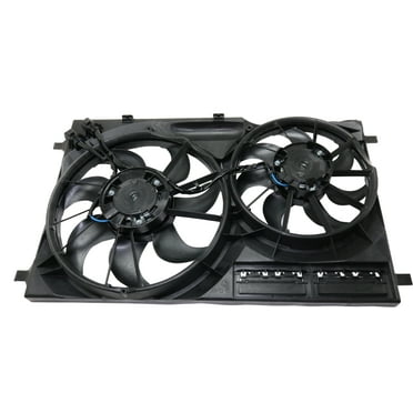 Auxiliary Radiator Fan Assembly - Compatible with 2012 - 2017 Ford ...