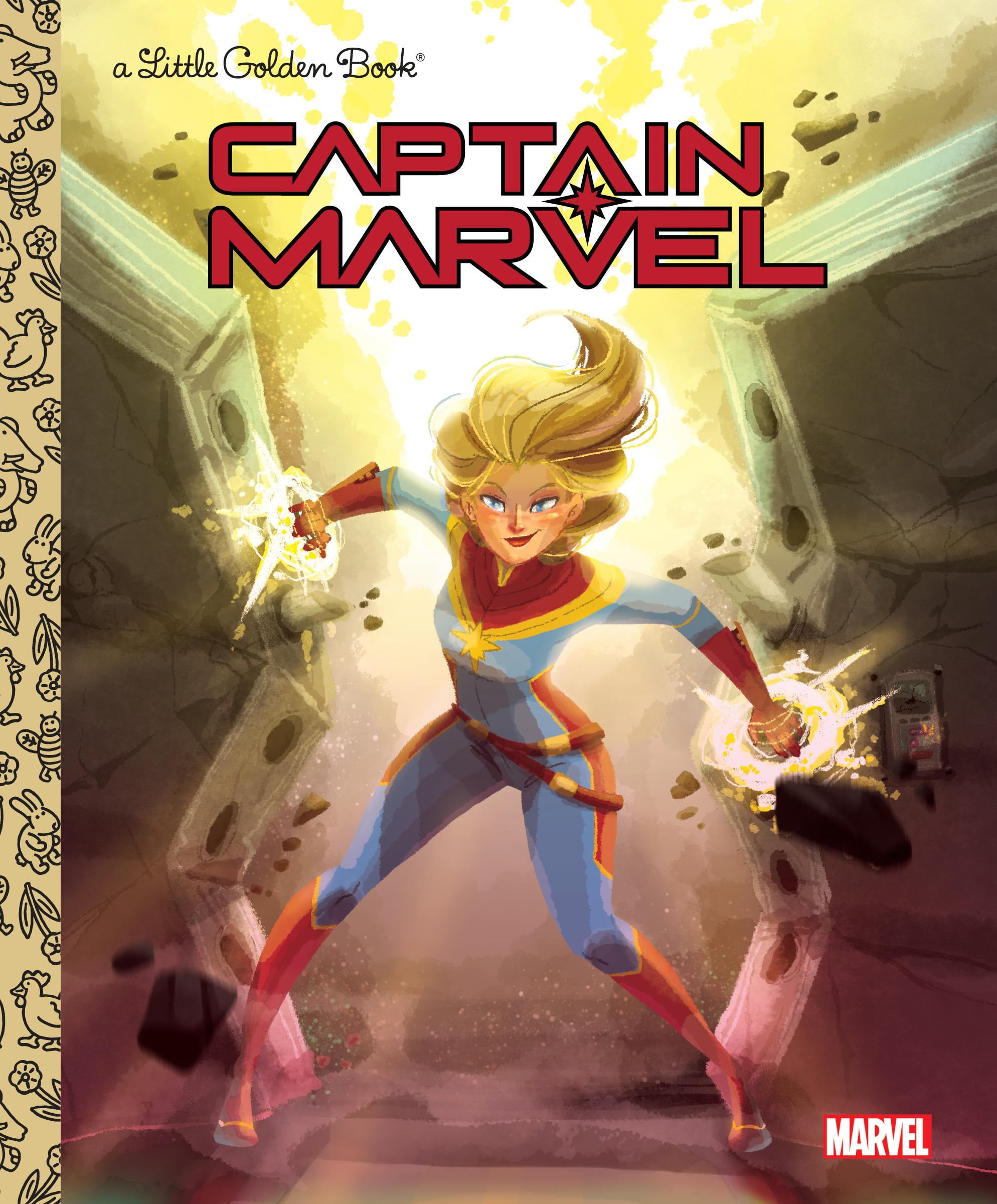 Little Golden Book: Captain Marvel Little Golden Book (Marvel ...