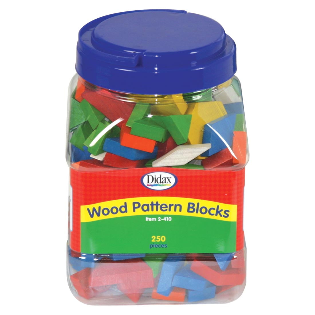 Didax Wood Pattern Blocks - Walmart.com