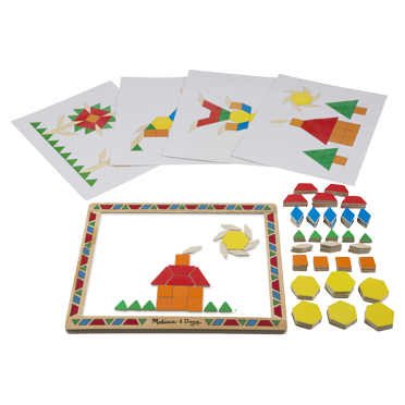 Learning Resources Pattern Blocks Smart Pack, Developmental Toy, Shapes ...
