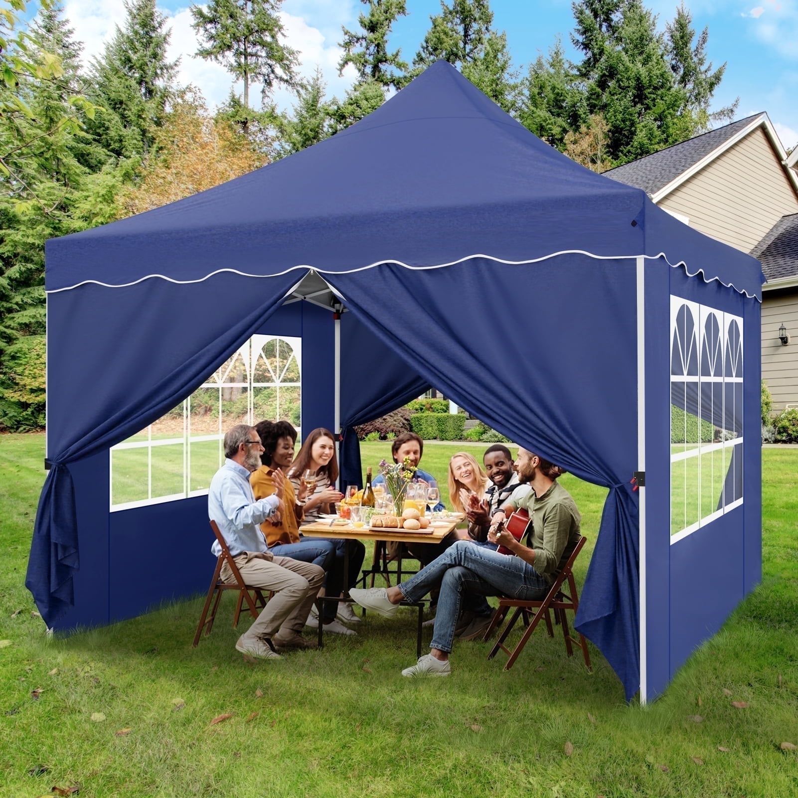 Click here for Hoteel 10x10 Pop Up Canopy  Upf 50+ Easy Setup Can... prices