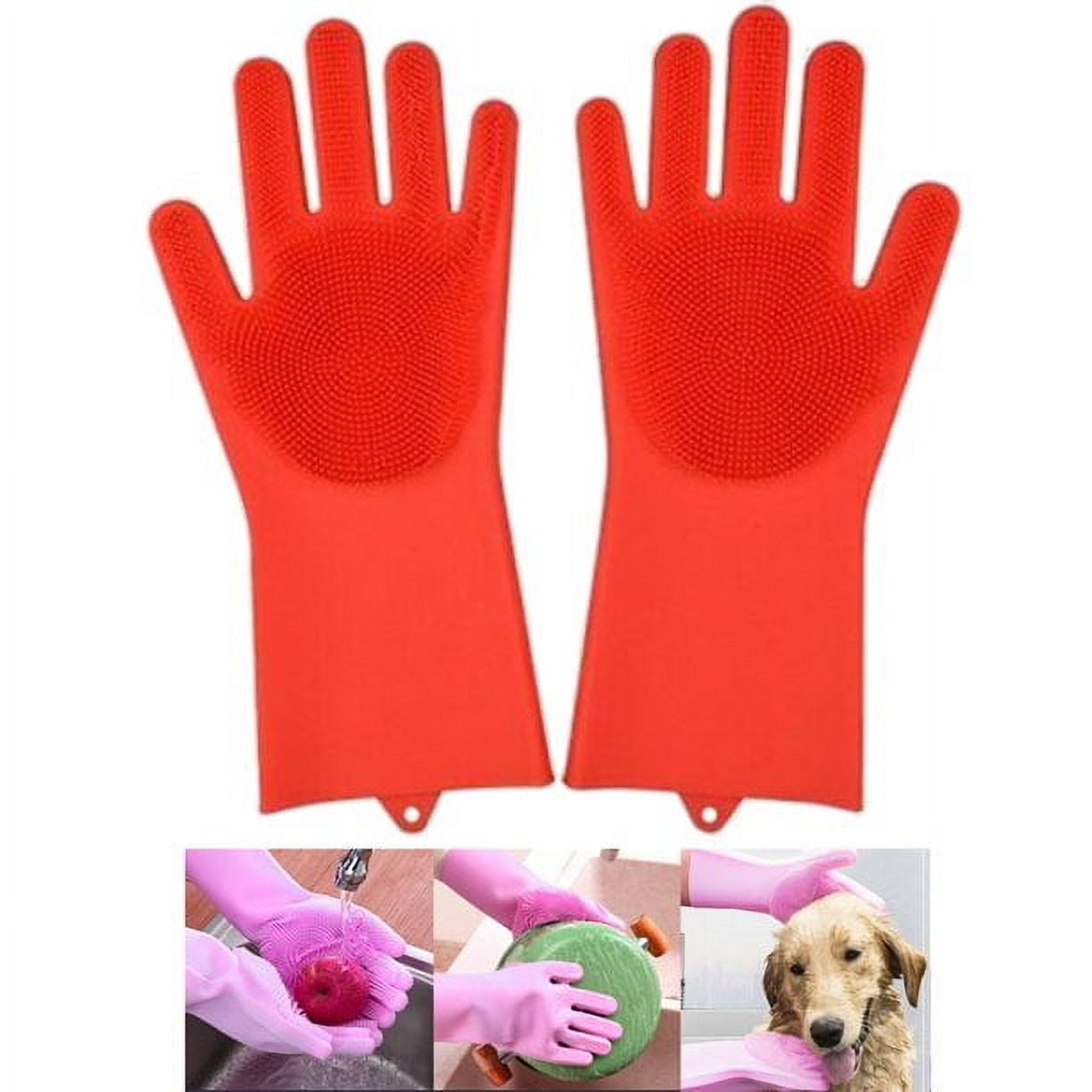 Click here for Xiang Silicone Dishwashing Gloves  Reusable Dish G... prices