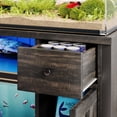 DreamCurship 55-75 Gallon Fish Tank Stand with LED Lights, 52" Aquarium ...