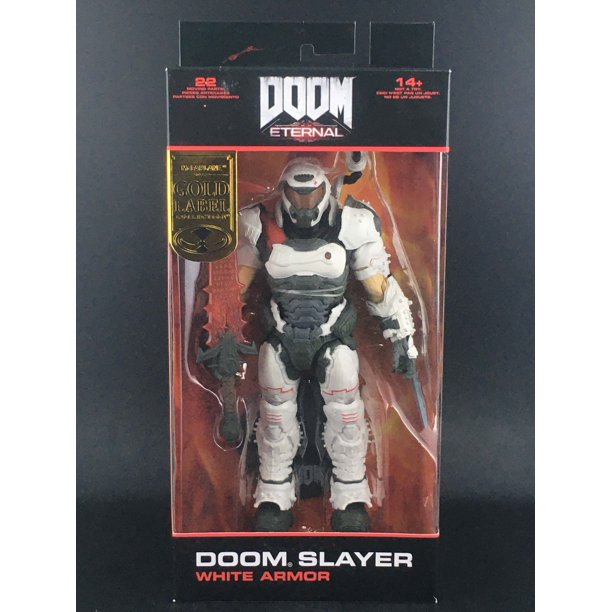 McFarlane Doom Eternal - Doom Slayer (White Armor) (Gold Label ...