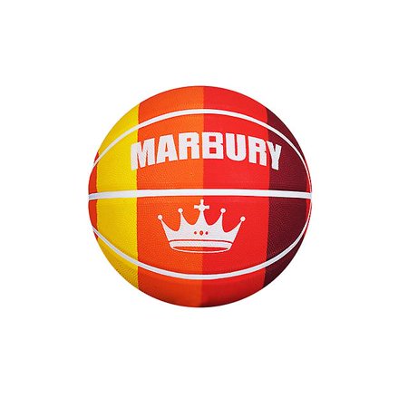 Colorful Rainbow Panel Regulation Mini Rubber Basketball For Training ...