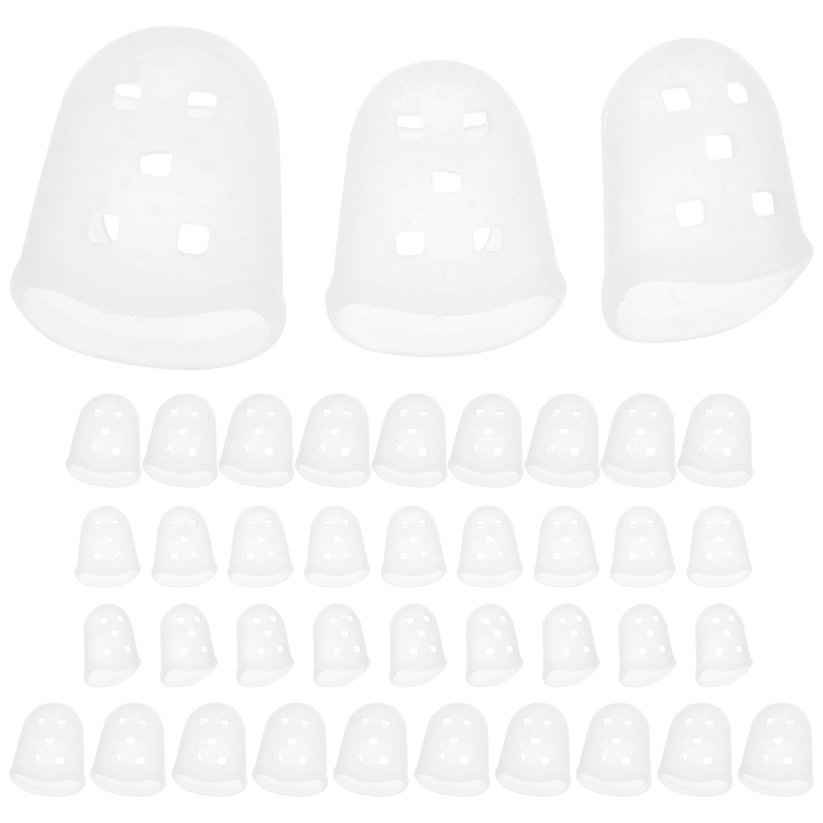 Click here for Shisuyan Silicone Finger Covers Transparent 40pcs... prices