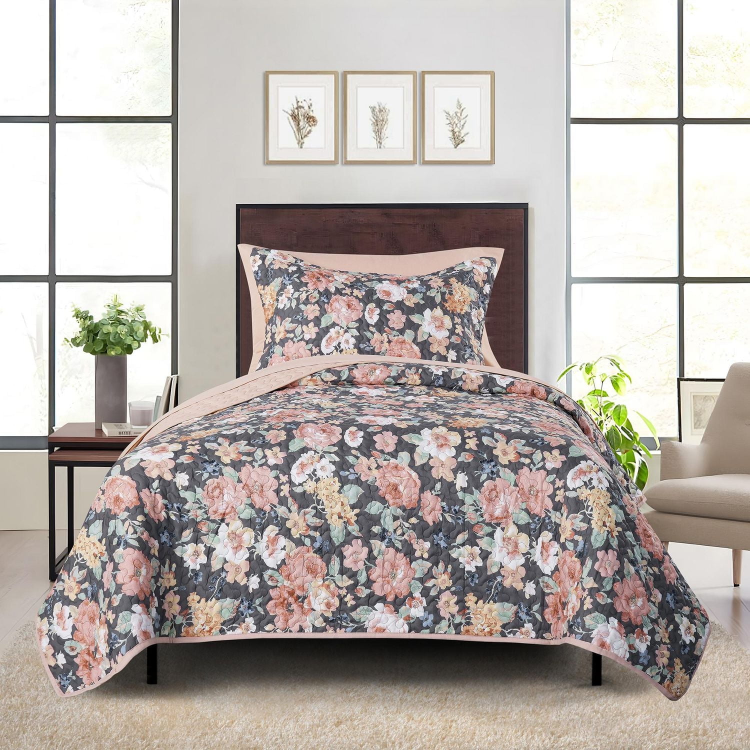 Click here for Mainstays Quilt-In-A-Bag Bedding Set prices