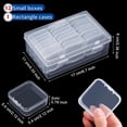 13 Pcs Bead Organizer Box, Plastic Storage Cases Mini Clear Containers ...