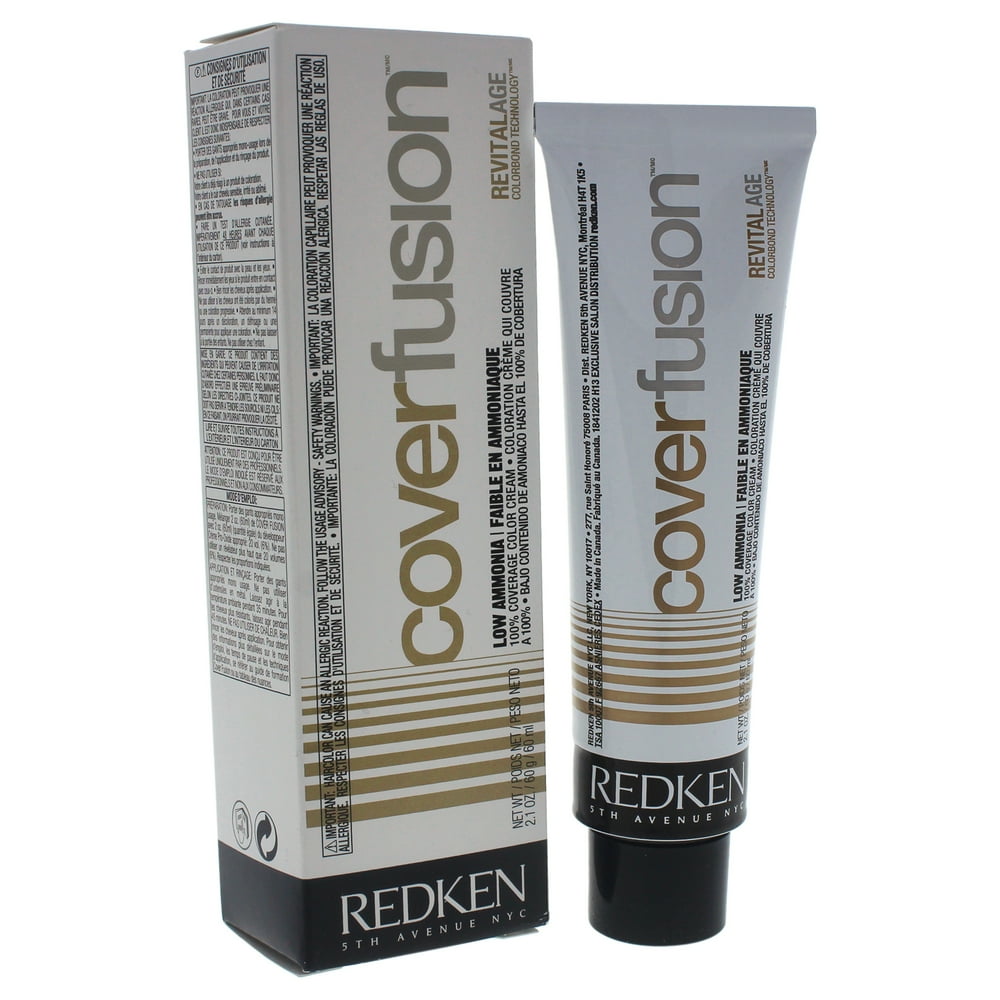 Redken - Cover Fusion Low Ammonia - # 7Ncr Natural Copper Red By - 2.1 ...