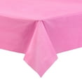 (4 pack) Rectangular 54" x 108" Neon Pink Plastic Table Covers, 3 Count ...