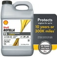 Shell Rotella T5 Synthetic Blend 15W-40 Diesel Engine Oil, 2.5 Gallon ...