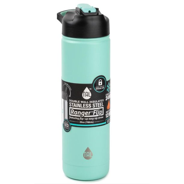 Tal 26oz Ranger With Straw, Mint - Walmart.com