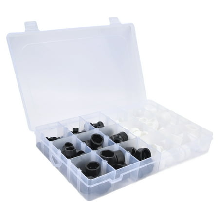 LYUMO Nut Covers,300Pcs Hex Nut Cover Bolt Screw Caps Assortment Kit M4 ...