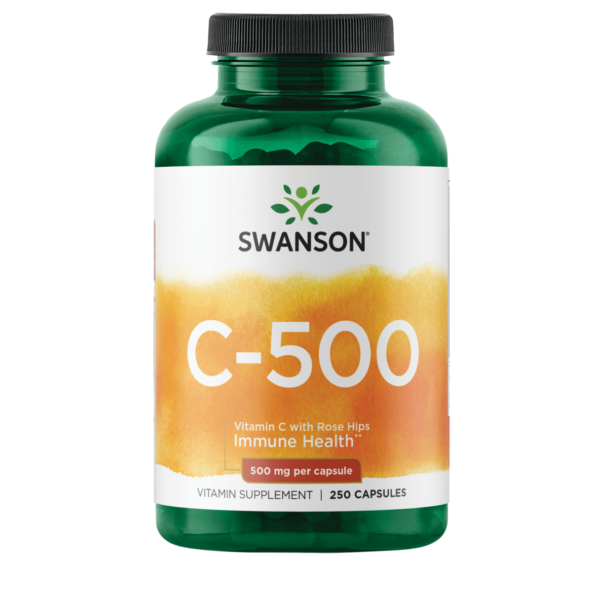 Swanson Vitamin C with Rose Hips, 500 mg, 250 Count - Walmart.com